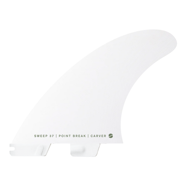 FCS II Carver White Edition Tri Fin Set - FCS UK