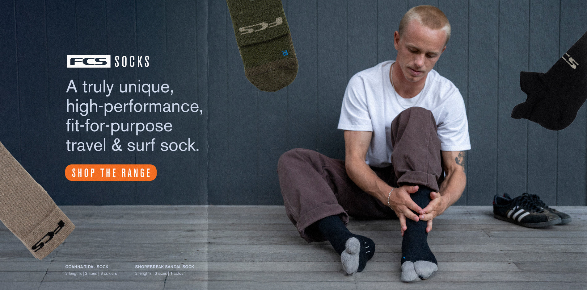 FCS UK: Surfboard Fins, Covers, Traction, Leashes & Surf Travel